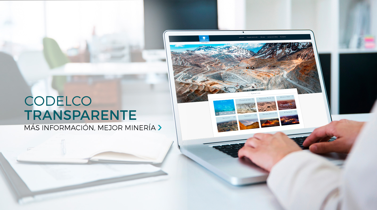 CODELCO - Corporación Nacional del Cobre , Chile - Inicio